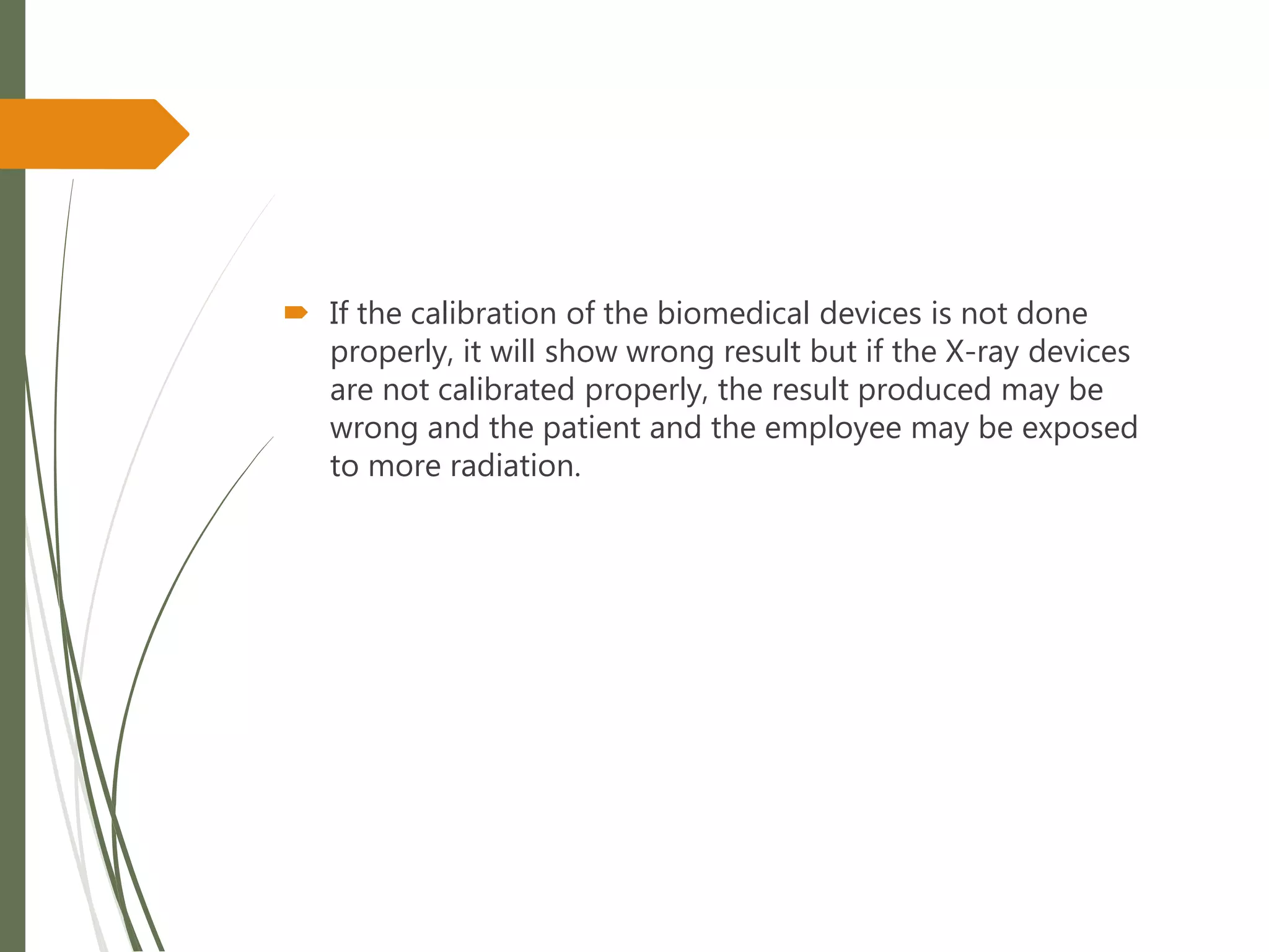 X ray test machine and its calibration | PPTX