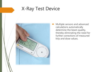 X ray test machine and its calibration | PPTX