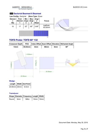 RADIOGRAPHY , TOFD , PHASED ARRAY | PDF