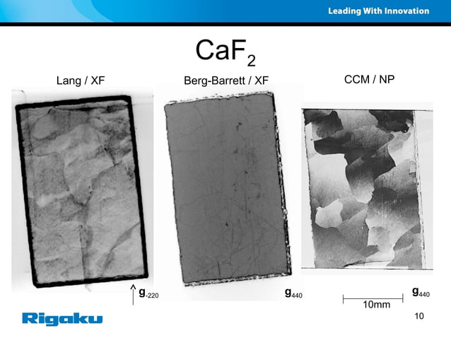 X ray topography applications | PPT