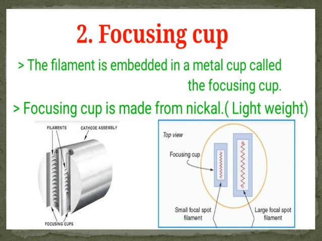 X-Ray Tubes: Types, Construction, Line Focus Principle, and the Heel ...