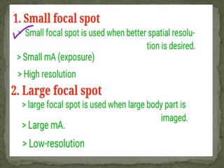X-Ray Tubes: Types, Construction, Line Focus Principle, and the Heel ...