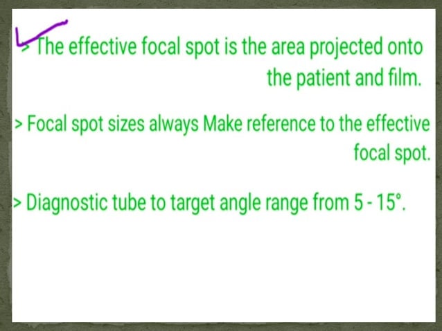 X-Ray Tubes: Types, Construction, Line Focus Principle, and the Heel ...