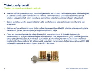 Palveluväylä ja tietoturva -selvitys | PPT