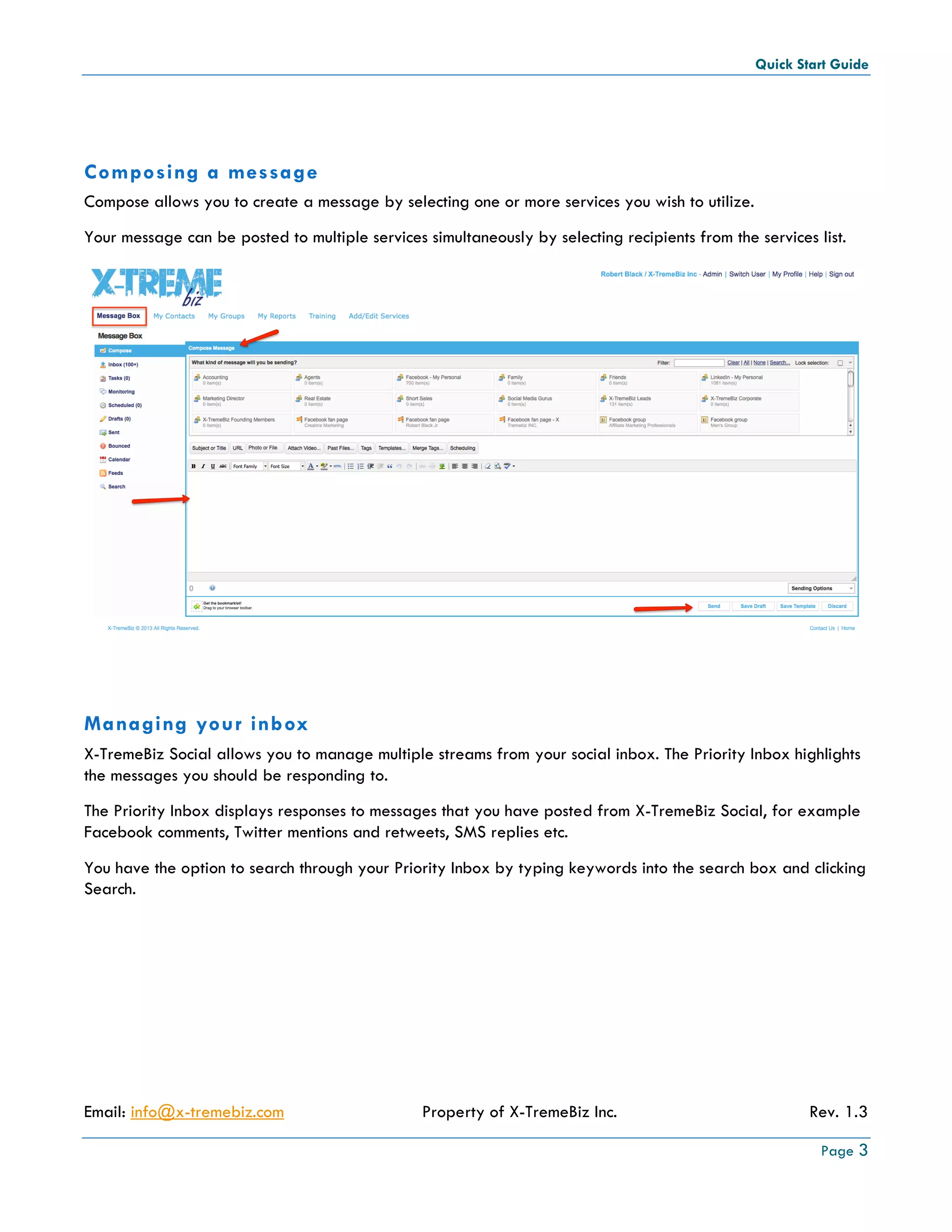 X treme biz quick start guide (1) | PDF