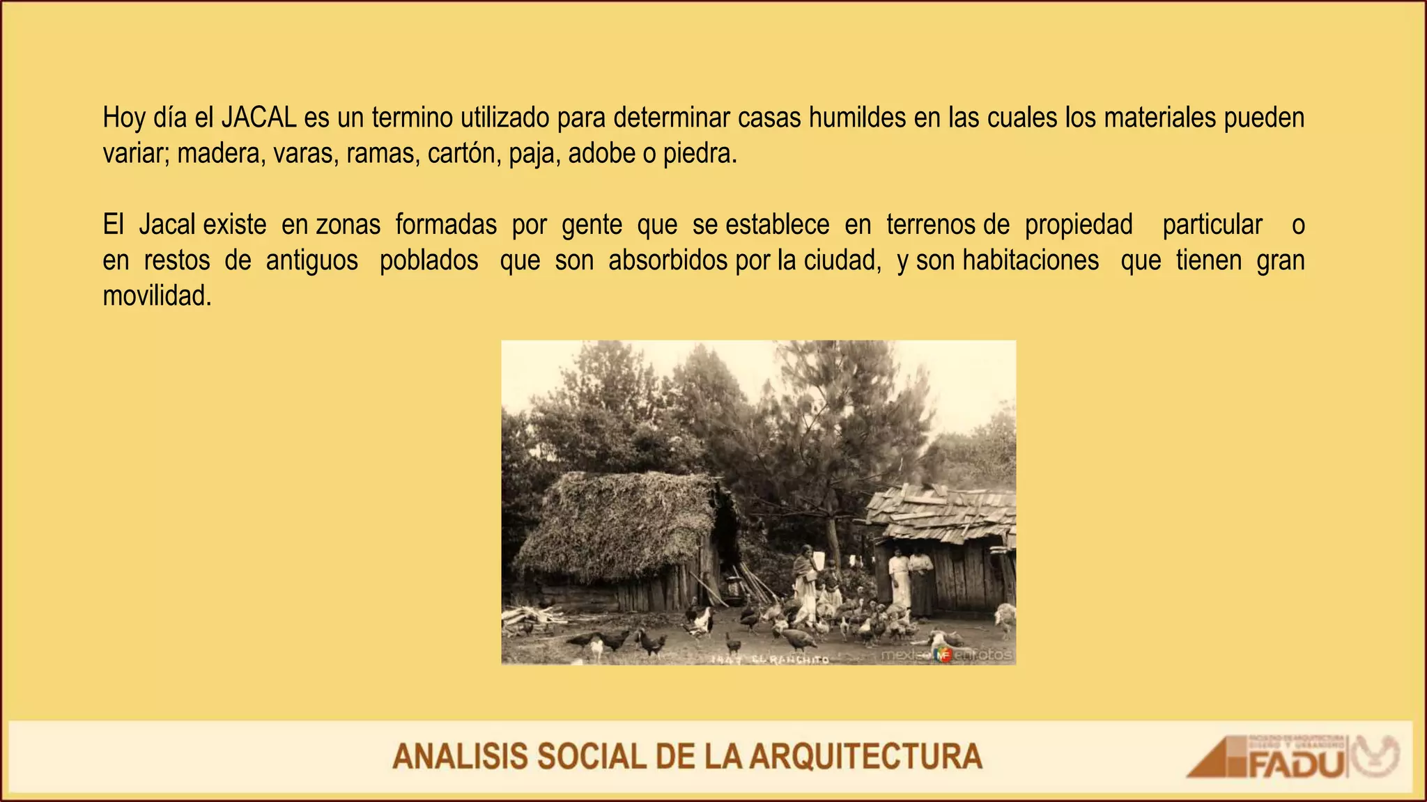 Vivienda jacal | PPTX