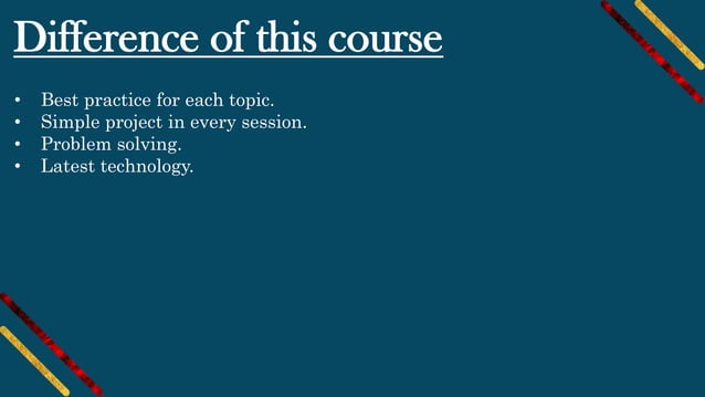 Android course session 1 ( intoduction to java ) | PPT