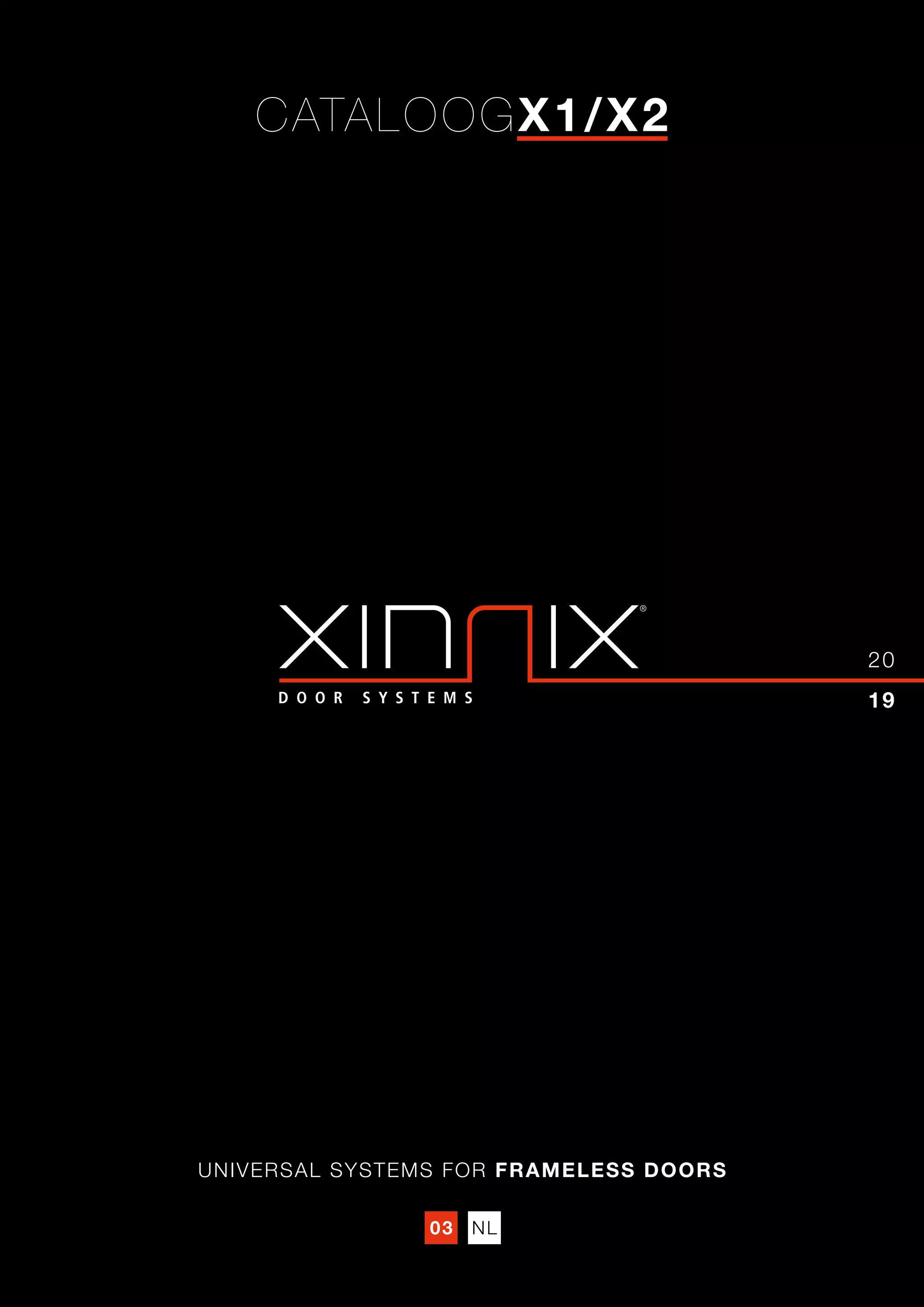 Xinnix Door Systems - Catalogus 2019 | PDF