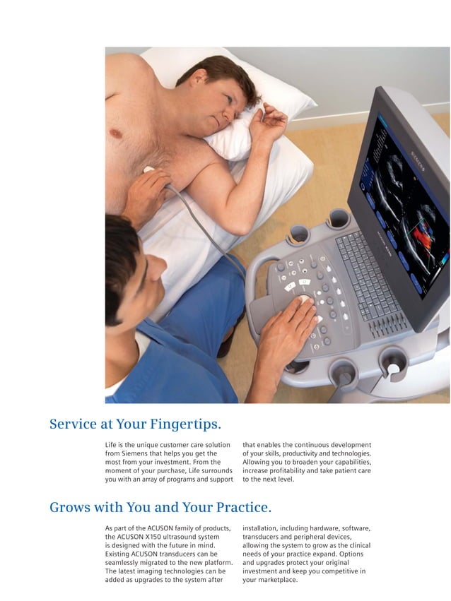 ACUSON X150 Ultrasound System | PDF