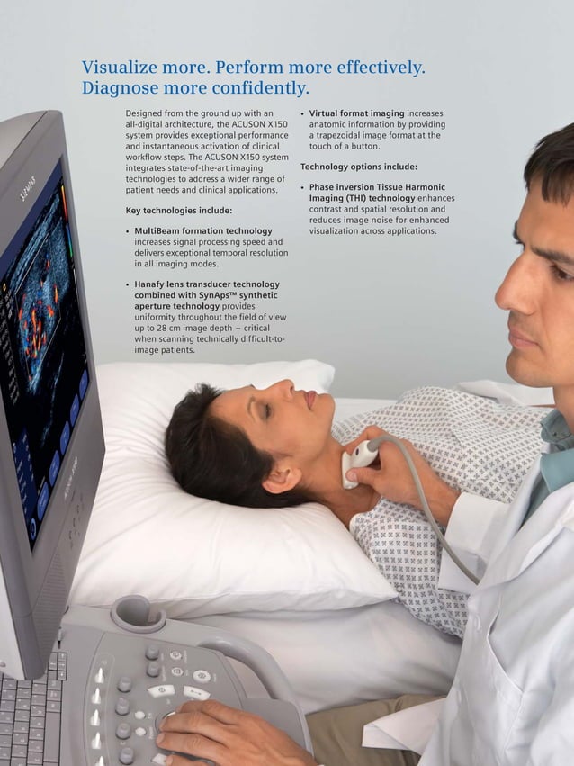 ACUSON X150 Ultrasound System | PDF