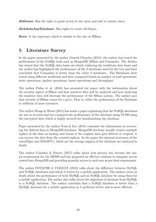 Performance Analysis of HBASE and MONGODB | PDF