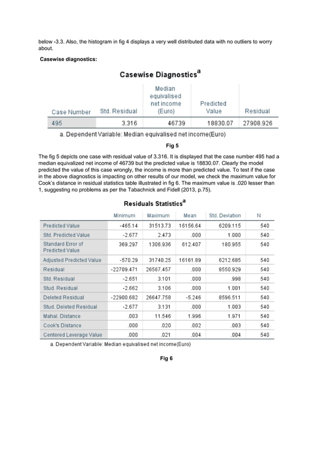 Statistical analysis of Multiple and Logistic Regression | PDF