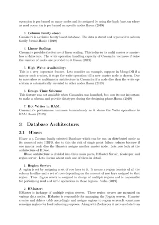 Performance Comparison of HBase and Cassandra | PDF | Databases ...