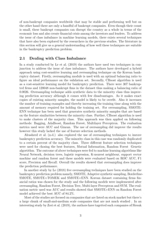 Prediction of Corporate Bankruptcy using Machine Learning Techniques | PDF