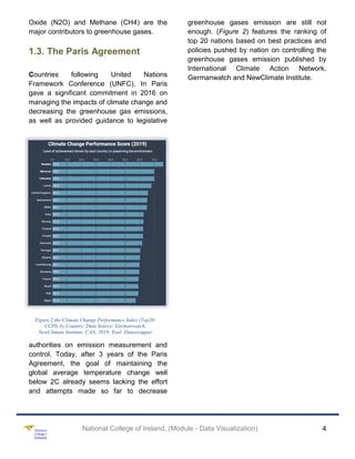 'Drowning Earth' - Magazine-style report on Climate Change. - Data ...