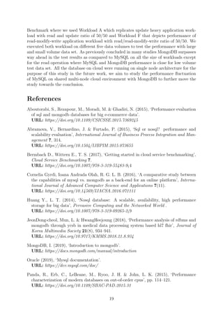 Quantitative Performance Evaluation of Cloud-Based MySQL (Relational) Vs. MongoDB (NoSQL ...