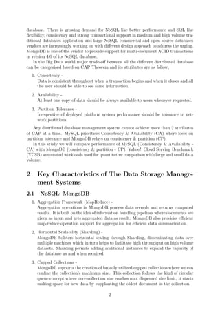 Quantitative Performance Evaluation of Cloud-Based MySQL (Relational) Vs. MongoDB (NoSQL ...