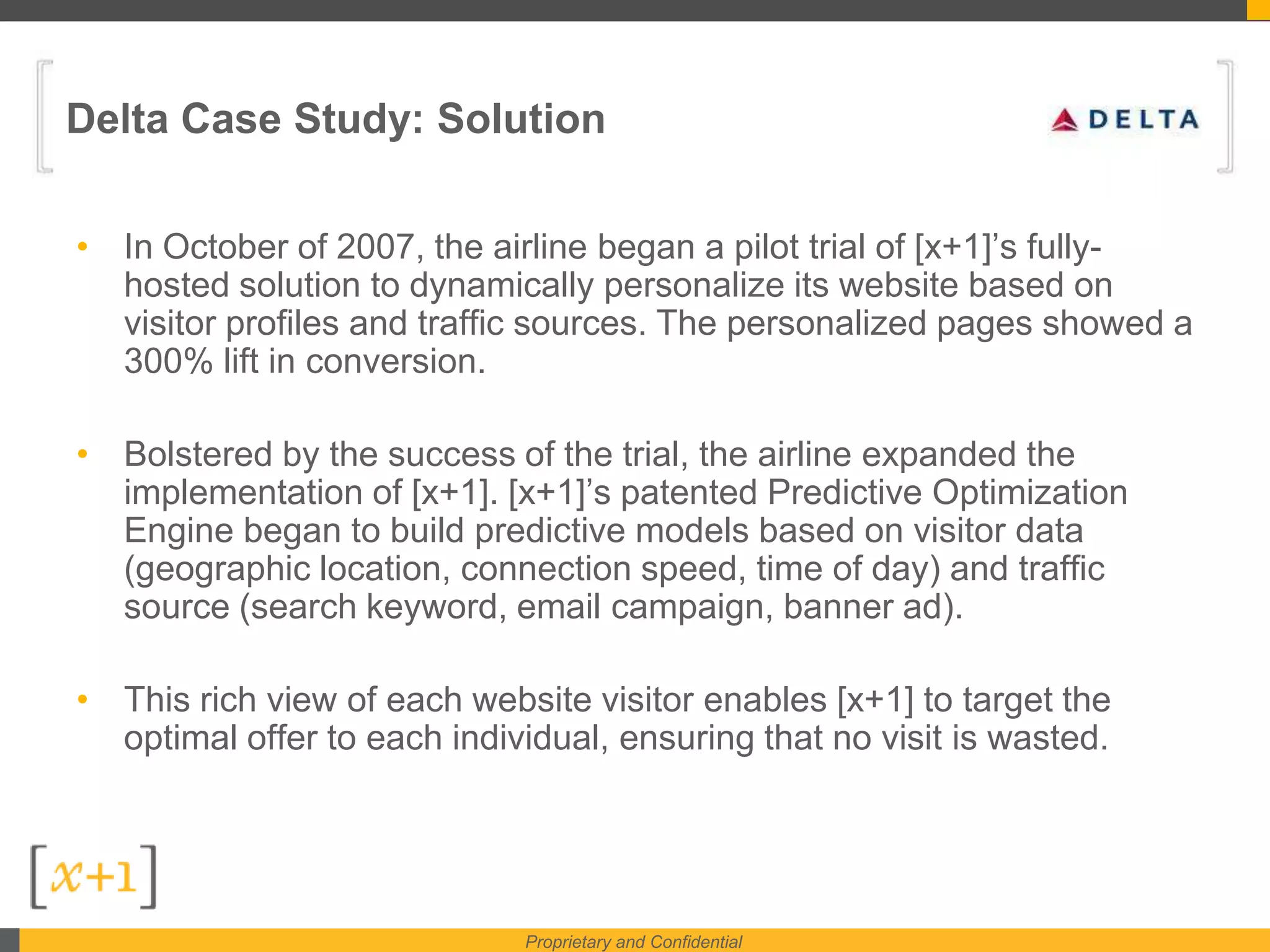 [X+1] travel case study | PPT