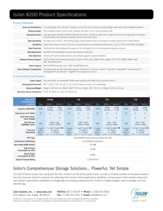 X200 Product Brochure | PDF