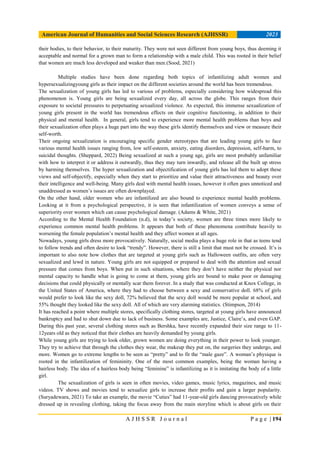 The Hypersexualization of Young Girls and the Infantilization of Adult ...