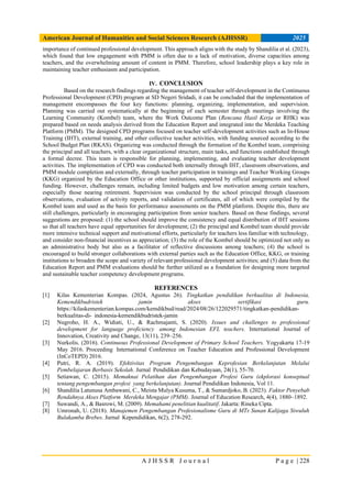 Management of Teacher Self-Development in the Continuous Professional ...