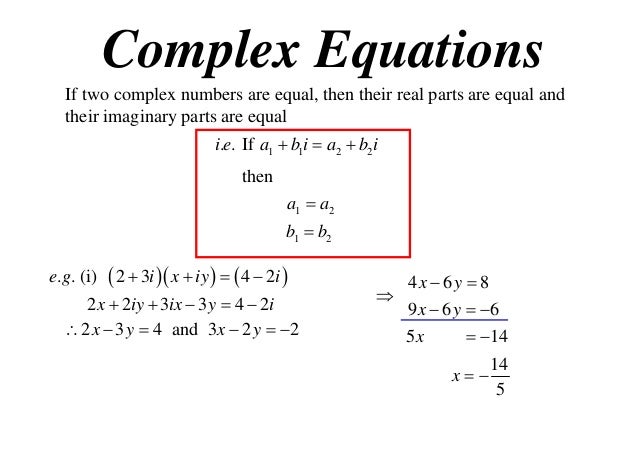 X2 t01 01 arithmetic of complex numbers (2013)