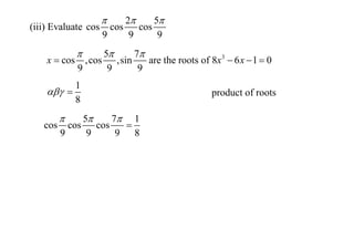 X2 t01 10 complex & trig (2013) | PPT