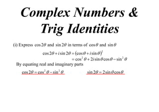 X2 t01 10 complex & trig (2013) | PPT