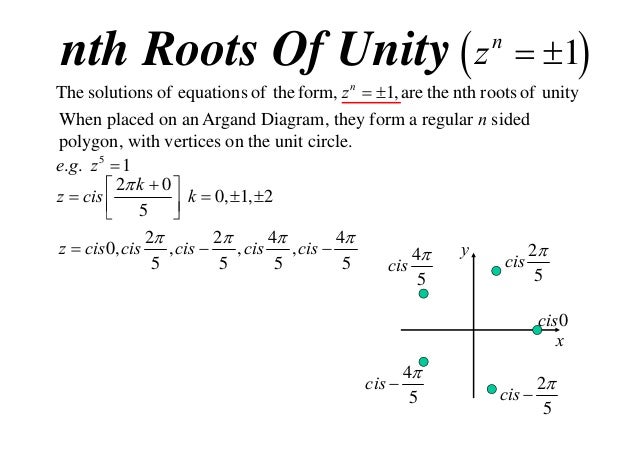 X2 t01 11 nth roots of unity (2012)
