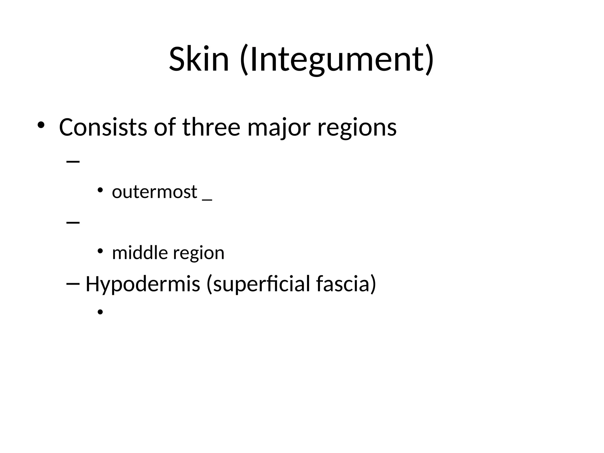 X2_T1_75_2010.pptx The integumentary system consists of the skin, hair ...