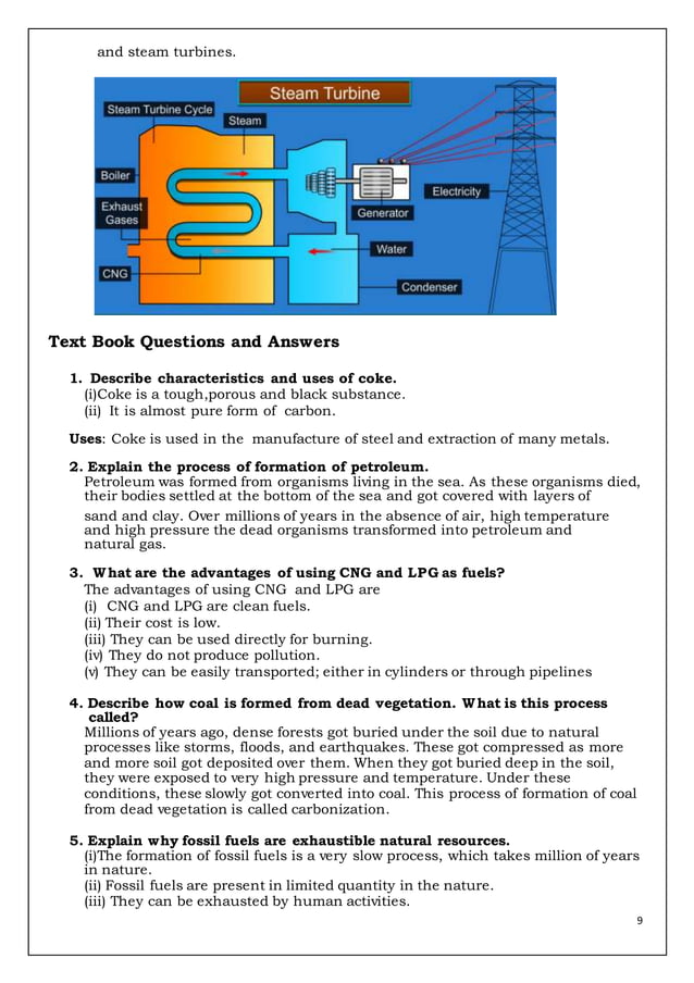 Class-8 science Chapter-2 coal and petroleum | DOCX