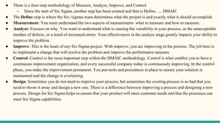 Lean six sigma foundations | PPT