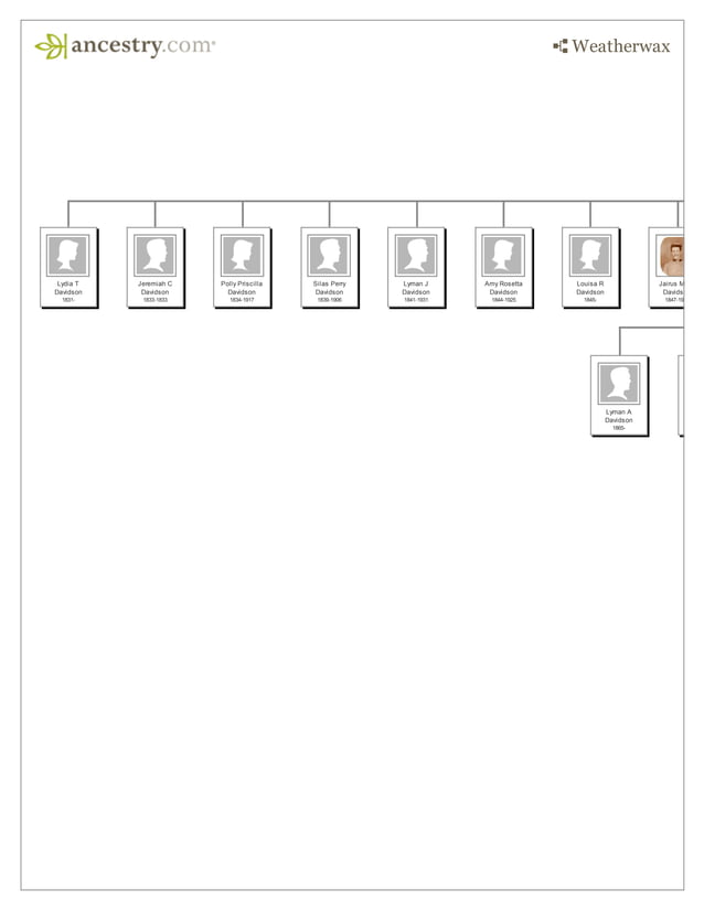 Davidson family tree printer friendly | PDF