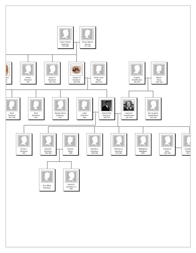 Davidson family tree printer friendly | PDF
