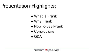 Automation With Frank | PPTX
