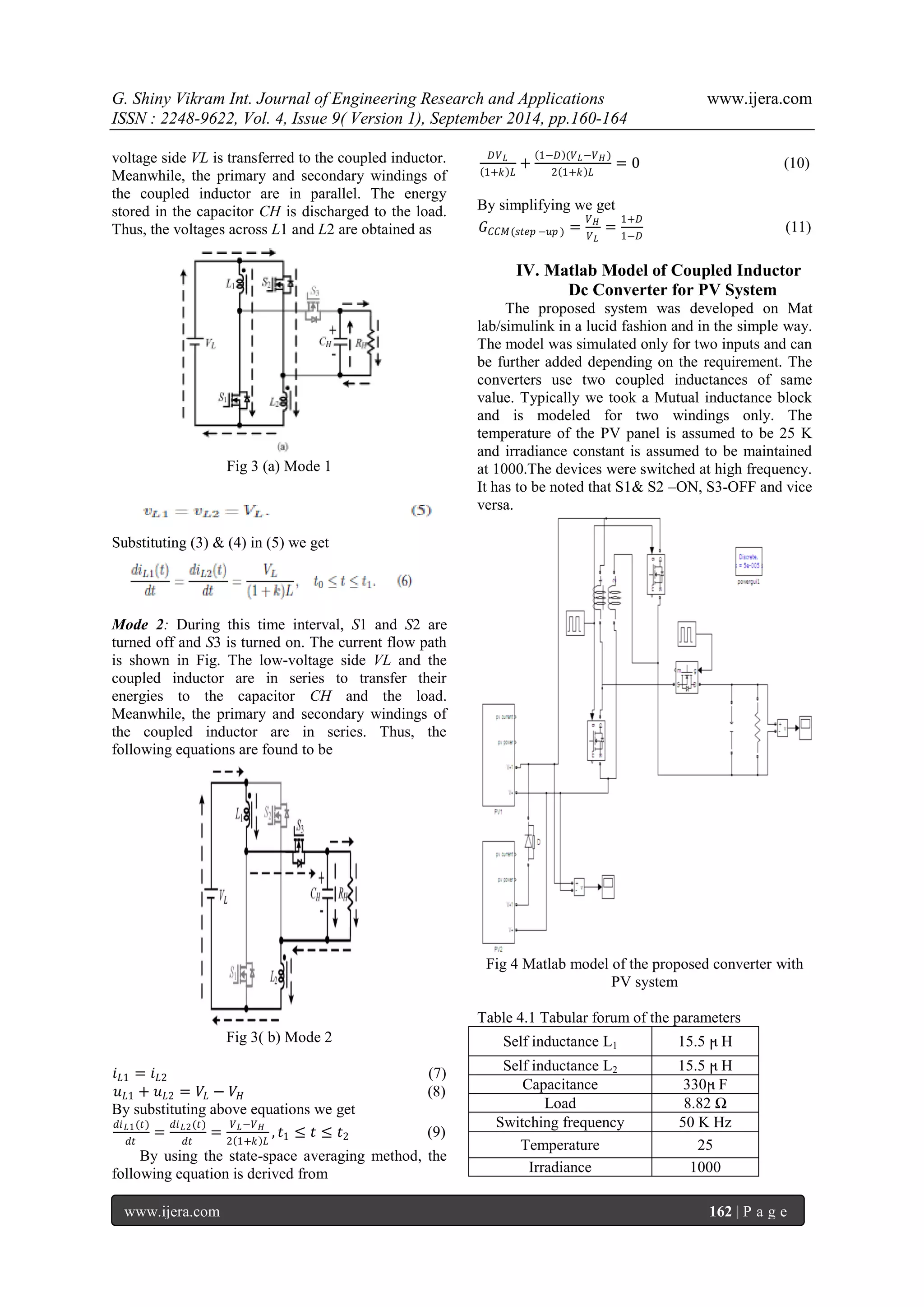 Coupled Inductor Based High Step-Up DC-DC Converter for Multi Input PV ...