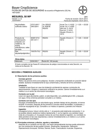 Mesurol 50 wp | PDF