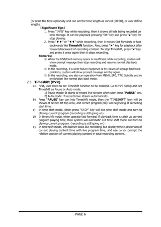 X5 user manual v1.0a