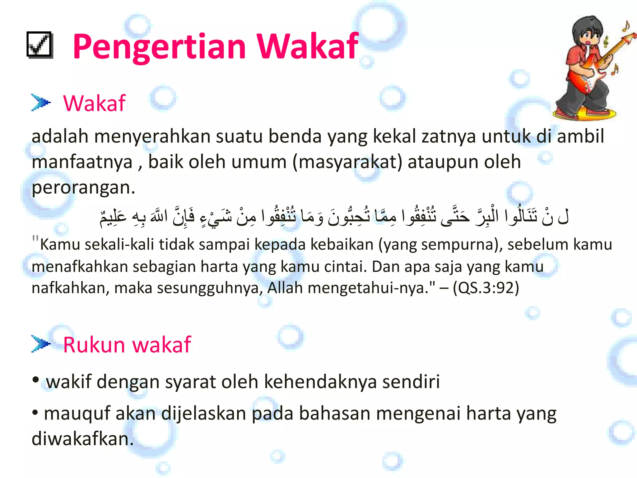 ZAKAT DAN WAKAF | PPTX