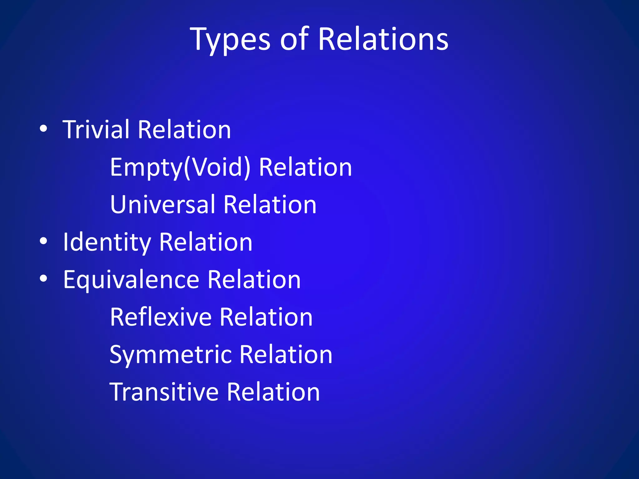 Relations and functions | PPTX