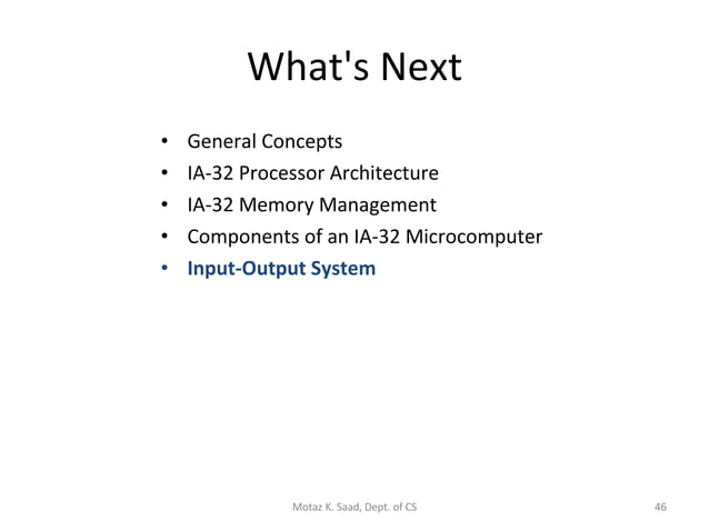 The x86 Family | PPT | Operating Systems | Computer Software and ...
