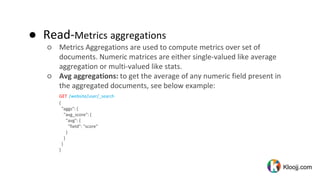 Elasticsearch: Getting Started Part 3 Aggregations | PPTX