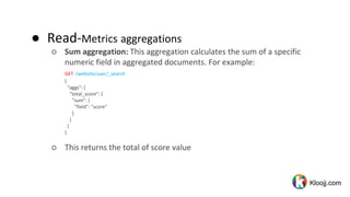 Elasticsearch: Getting Started Part 3 Aggregations | PPTX