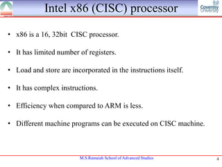 Performance Comparison Between x86 and ARM Assembly | PDF