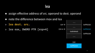 X86 assembly & GDB | PDF