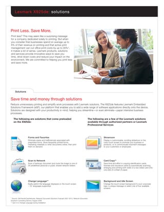 X925de Brochure | PDF