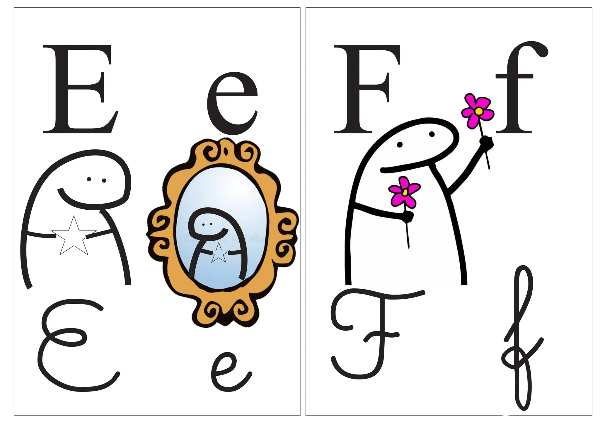 Abecedario de flork 4 letras de la A a la Z | PDF