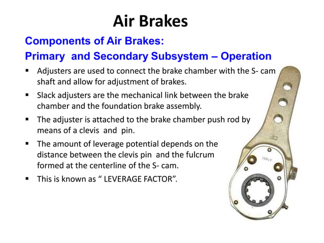 ONTAP - Air Brakes | PPTX | Auto Parts | Automotive