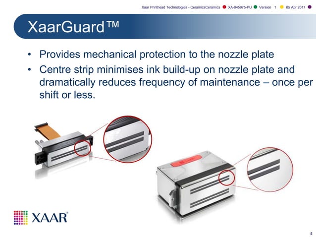Xaar printhead technologies - Ceramics | PPT