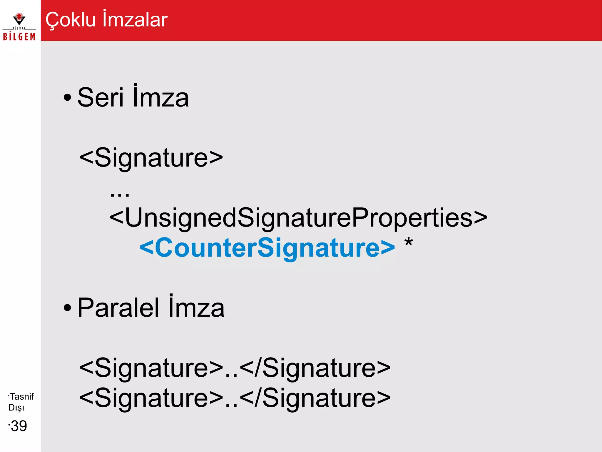 XAdES xml e-signature format | PPT